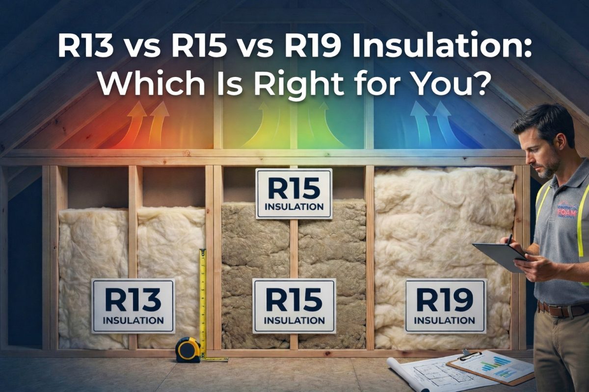 R13 vs R15 vs R19 Insulation - Which Should You Choose for Your Home?